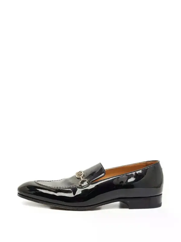 LOUIS VUITTON Smooth Leather Loafers