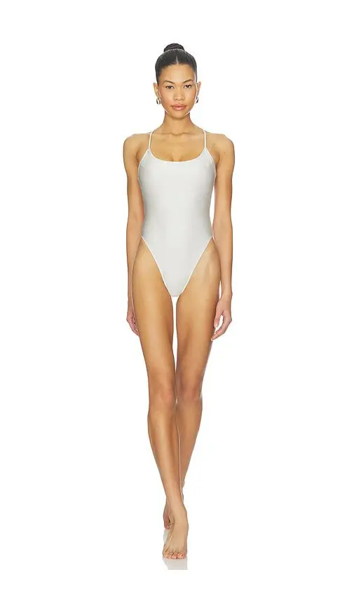 Frankies Bikinis X Jennie Agnes Satin One Piece