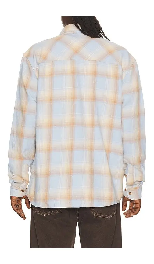 AUSTIN POST Frontier Work Shirt In Blue