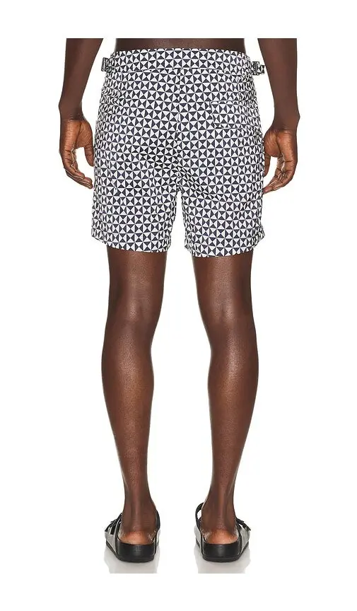 Onia Calder Buckle 5 Swim Trunks - Midnight