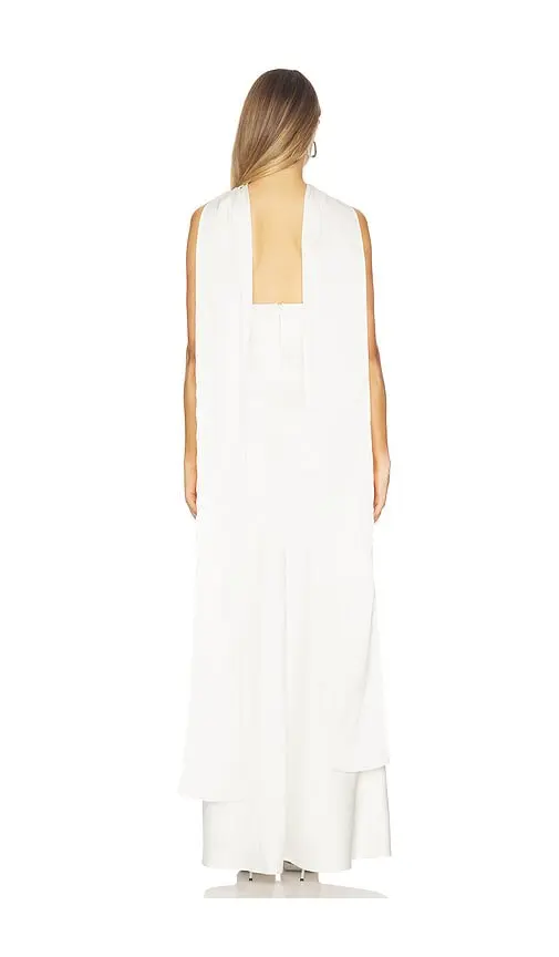 RUNAWAY THE LABEL Strapless Maxi Dress - Pearl