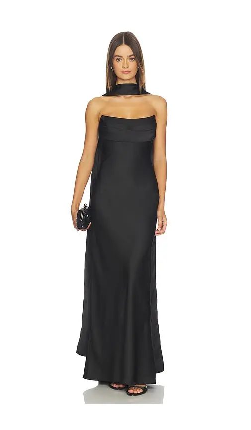 RUNAWAY THE LABEL Maxi Dress - Noir
