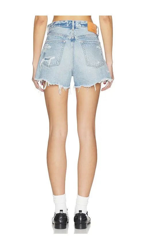 Moussy Vintage Ridemere Distressed Denim Shorts