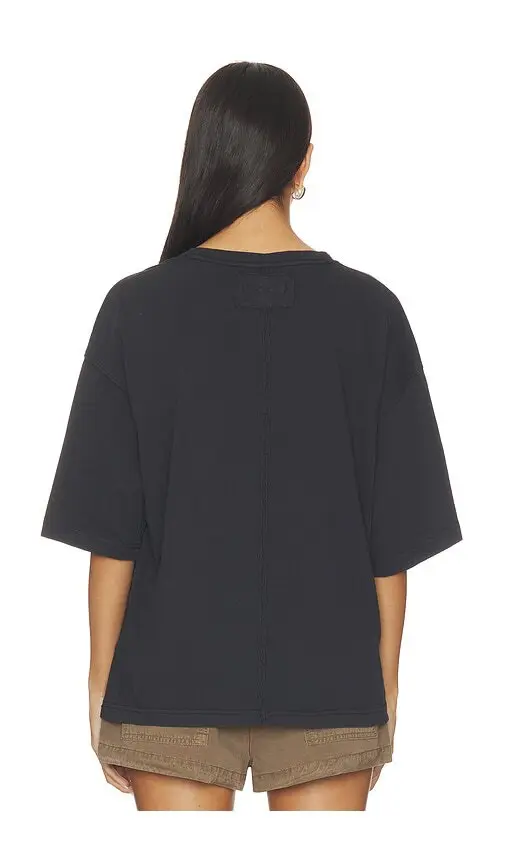 Free People Oversized Cotton Tee