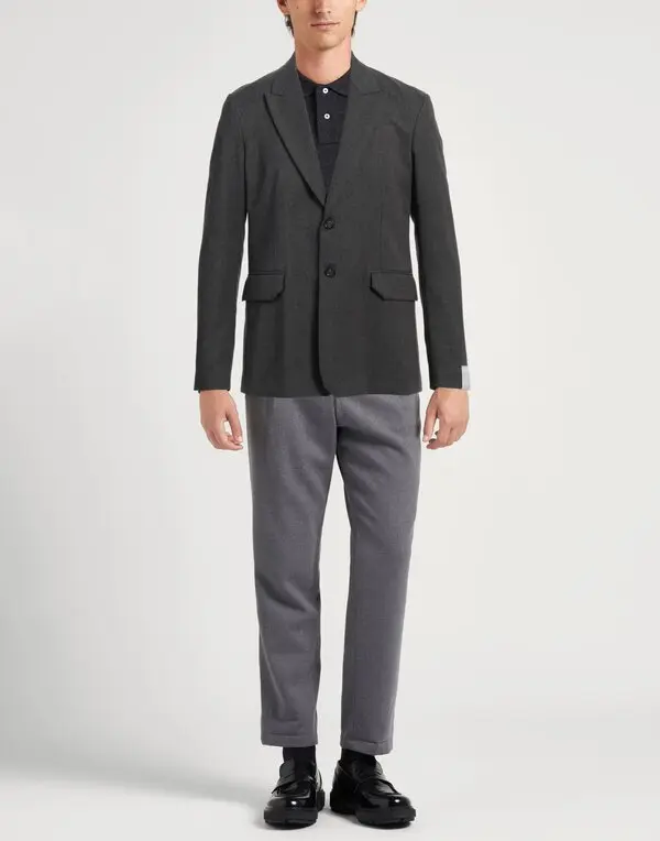 PAOLO PECORA Blazer Size Polyester, Viscose, Elastane