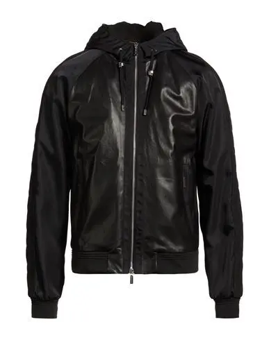 MOORER Sheepskin, Polyamide, And Elastane Hooded Jacket