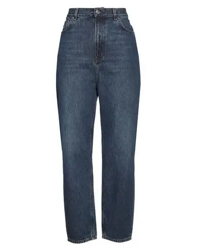 TOTEME High Waisted Tapered Leg Jeans - Blue