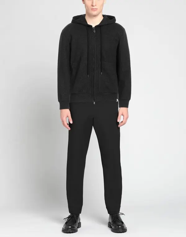 PAOLO PECORA Cotton Blend Zip-up Hoodie