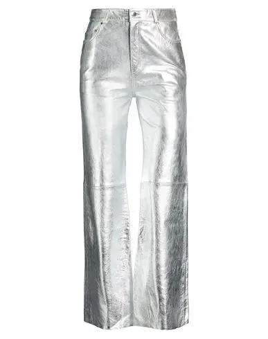 Maje Sheepskin Leather Bootcut Pants