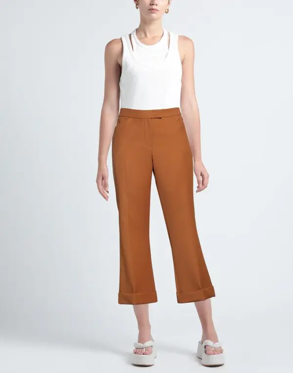 PT TORINO Polyester & Virgin Wool Twill Pants