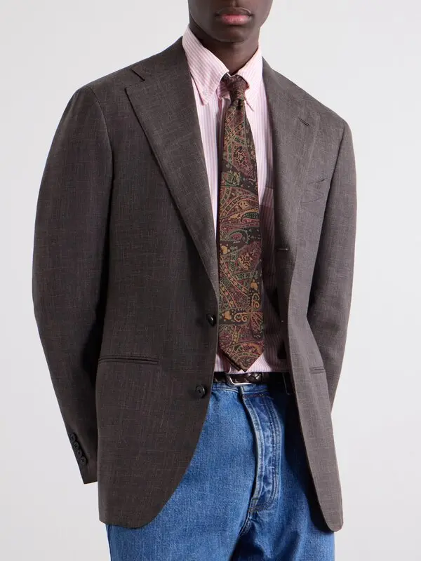 DRAKE'S 7cm Paisley-print Wool And Silk-blend Tie