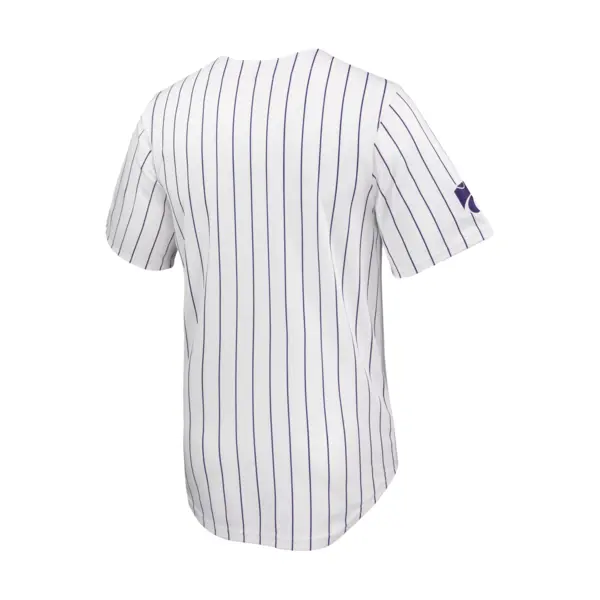 Nike Kansas State Pinstripe Dri-fit College Limited Baseball Jersey