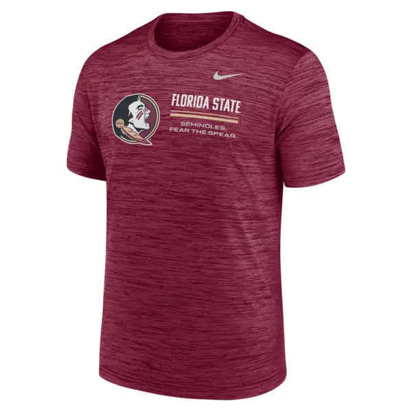 Nike Florida State Sideline Velocity Dri-fit College T-shirt - Red