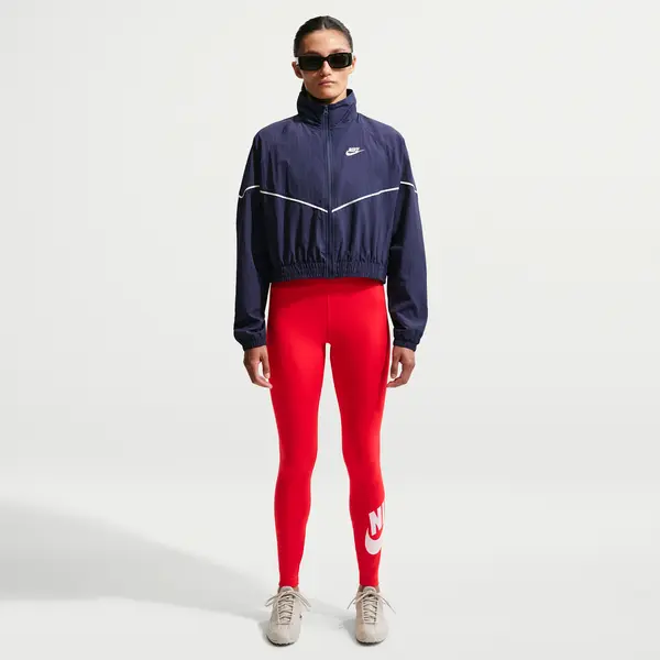 Nike Sportswear Classics High-waisted Graphic Leggings - Red