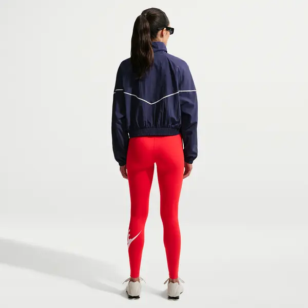 Nike Sportswear Classics High-waisted Graphic Leggings - Red