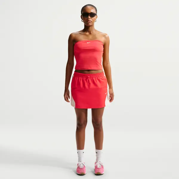 Nike Mid-rise Mini Skirt - Red