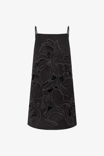 LEO LIN Leia Appliqué Mini Dress