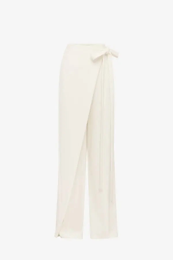 LEO LIN Felicity Wrap Pants - Snow