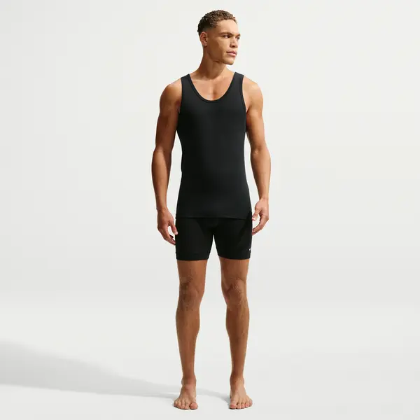 Nike Essential Stretch Cotton Tank Top - Black