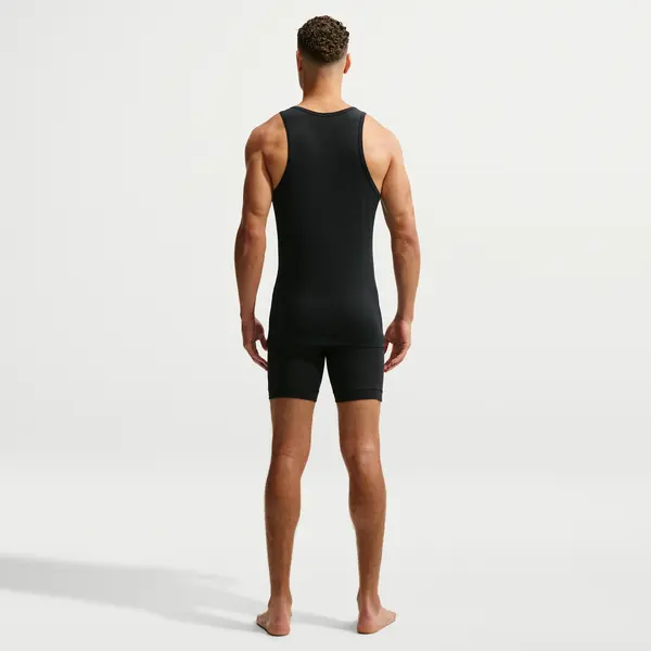 Nike Essential Stretch Cotton Tank Top - Black
