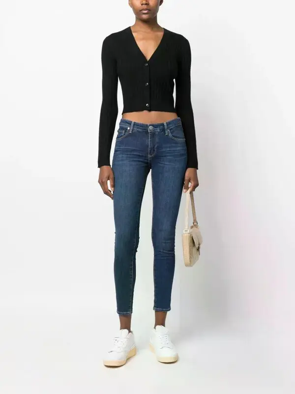 Ag Cropped Leg Denim Jeans