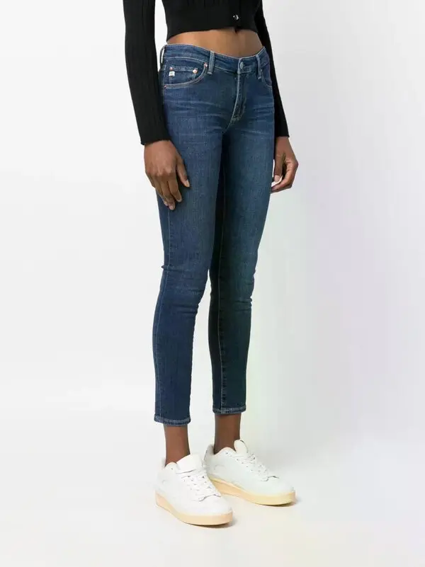 Ag Cropped Leg Denim Jeans
