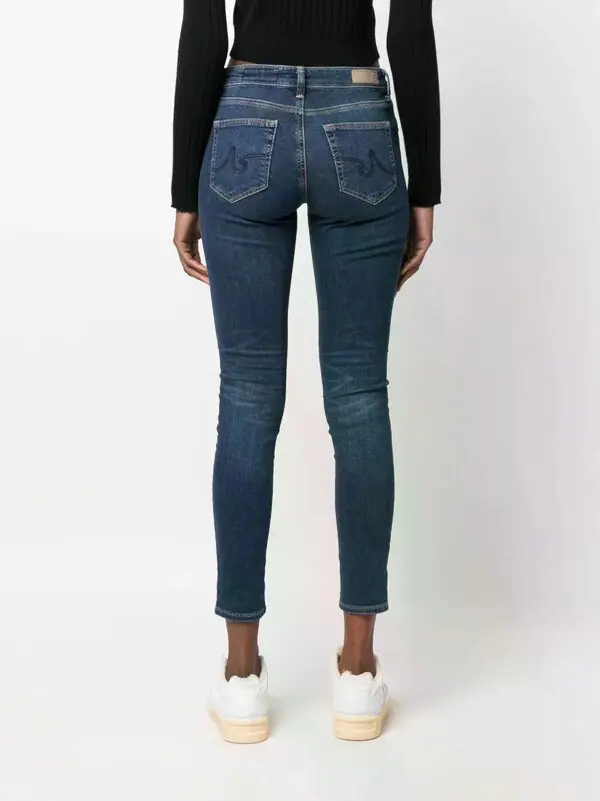 Ag Cropped Leg Denim Jeans