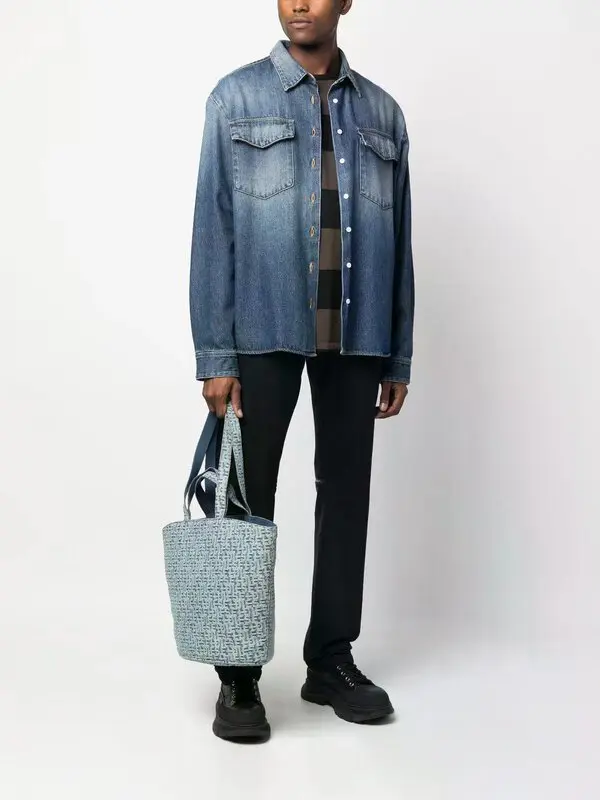 DIESEL® Jacquard Logo Tote Bag