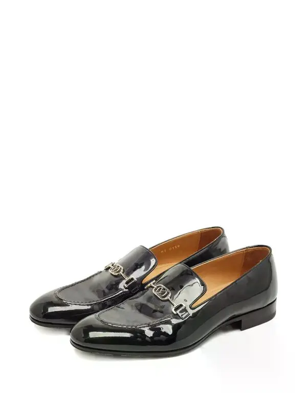 LOUIS VUITTON Smooth Leather Loafers