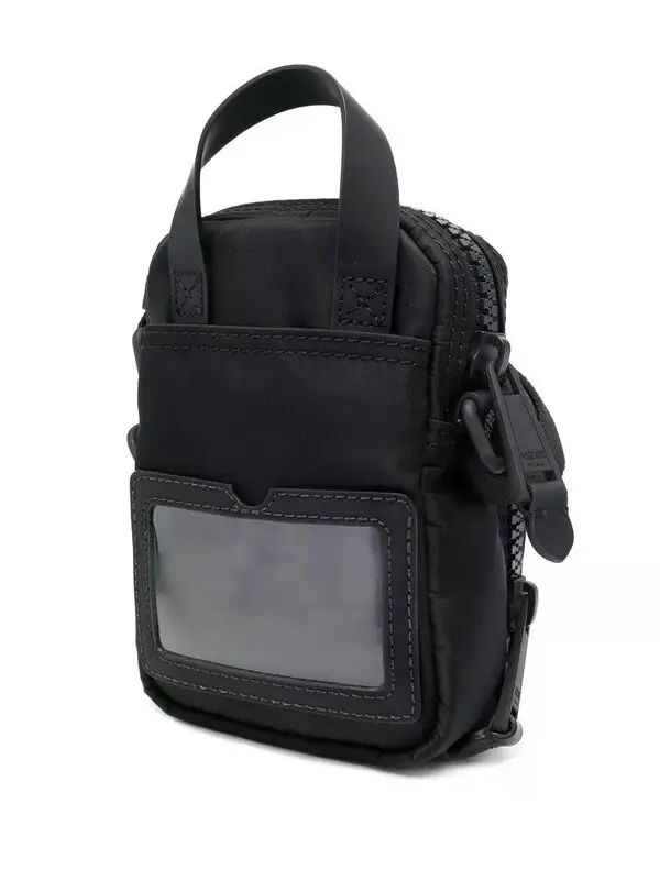 Moschino Print Zip-up Shoulder Bag