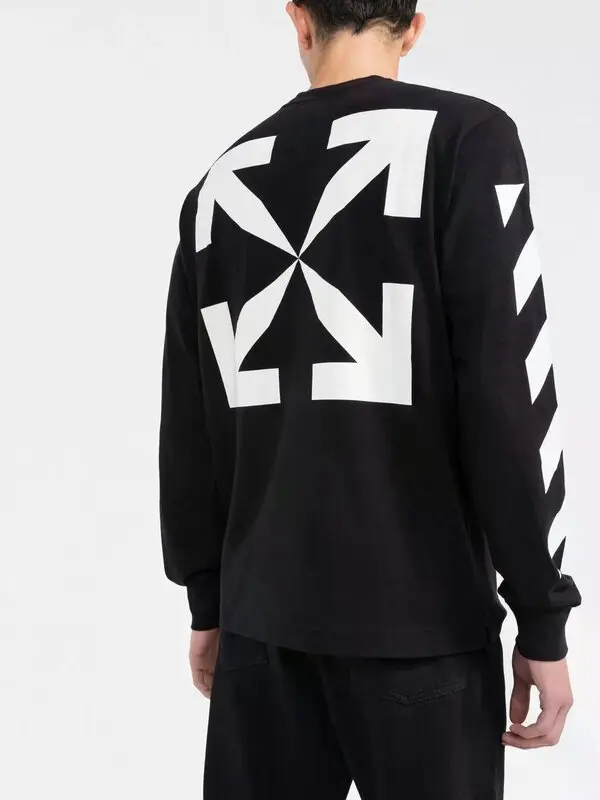 Off-White Diag-print T-shirt - Black