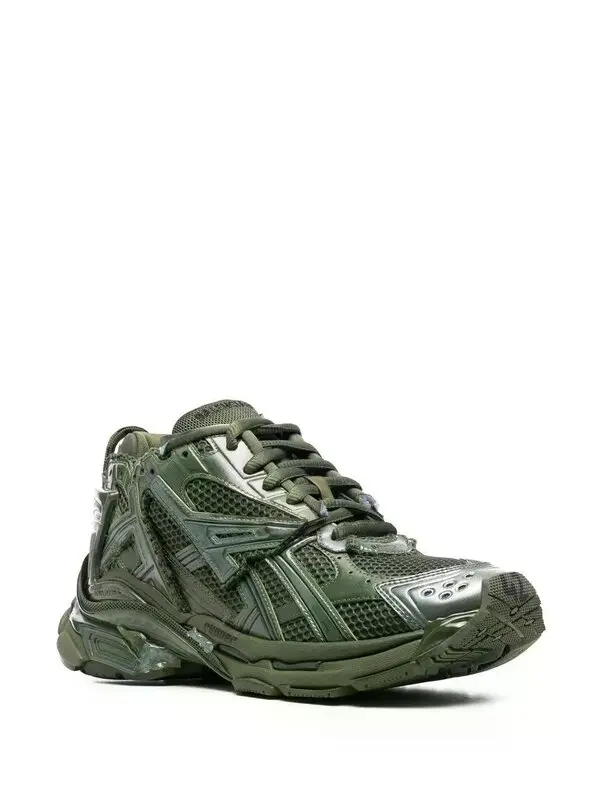 Balenciaga Runner Panelled Low-top Sneakers - Green