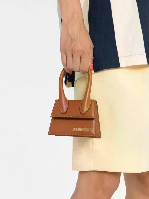 Jacquemus Le Chiquito Leather Mini Bag - Brown