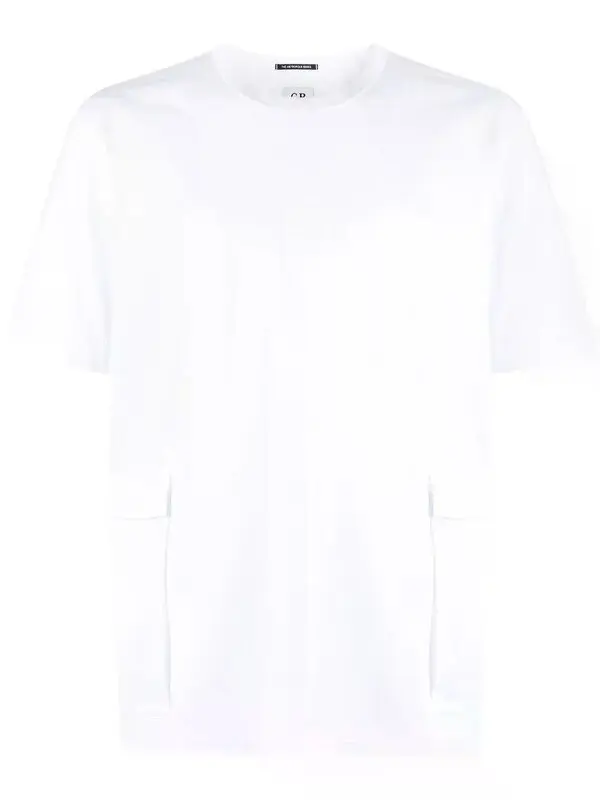 C.P. COMPANY Cargo Pocket Cotton T-shirt - White