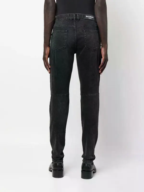 Balmain Low-rise Skinny Jeans