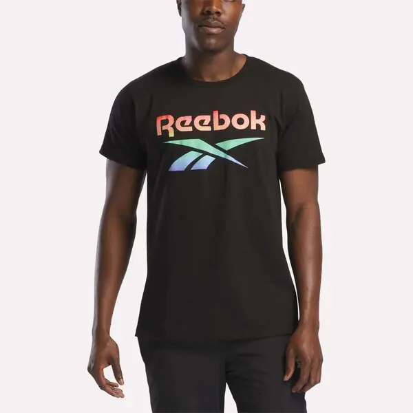 REEBOK Vector Graphic Rainbow T-shirt