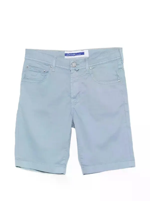 Jacob Cohen Logo-patch Five-pocket Shorts