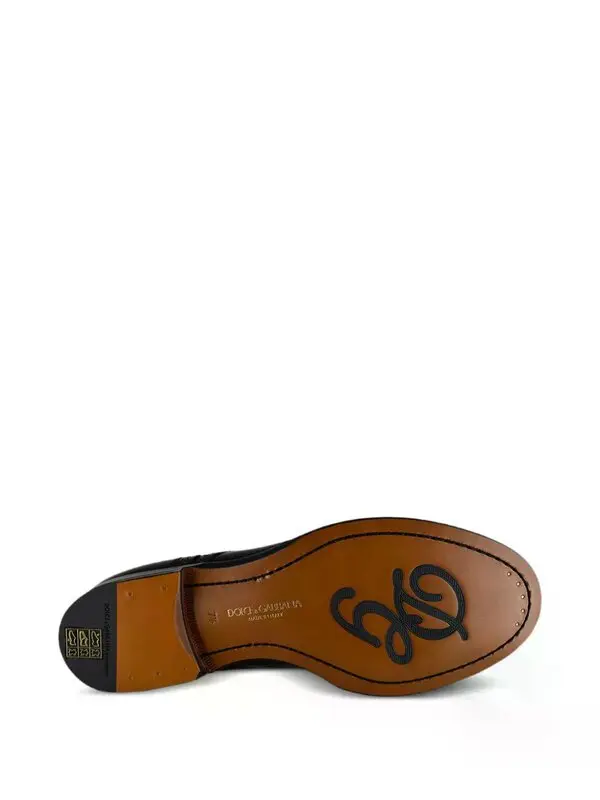 Dolce & Gabbana Perforated Lace-up Oxford