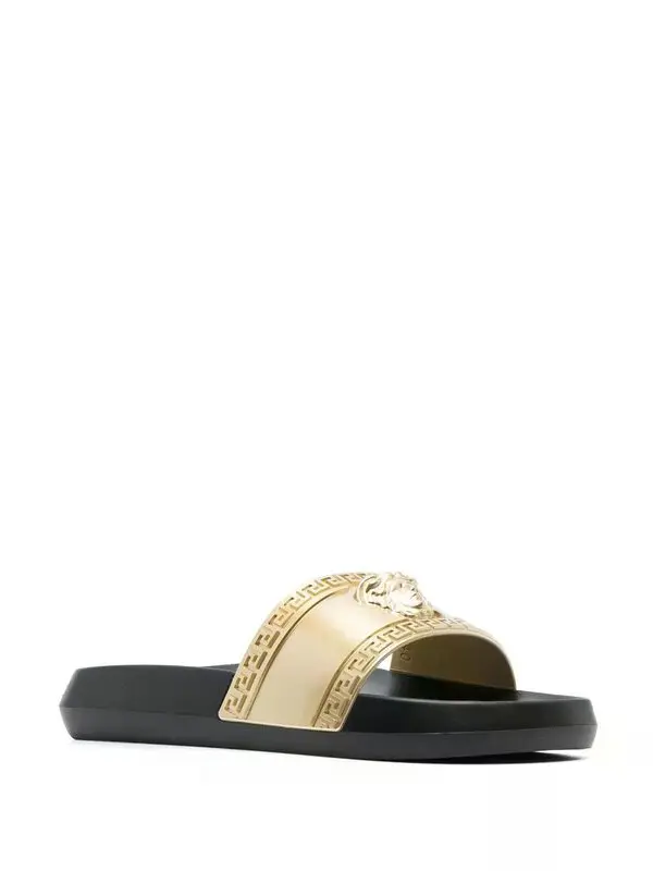 Versace Palazzo Medusa-plaque Slides
