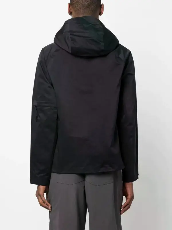 C.P. COMPANY Logo-patch Zip-up Hooded Jacket