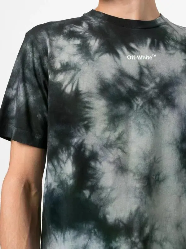 Off-White Tie-dye Print T-shirt