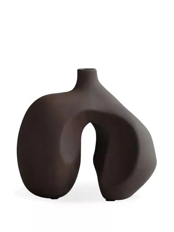 101 COPENHAGEN Extra Small Ni Sculptural Vase - Brown