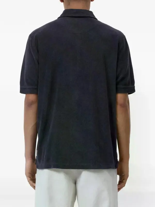 Closed Terry-cloth Chest-pocket T-shirt