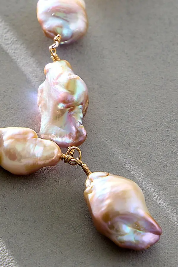 ATMA PREMA Sculptural Baroque Necklace