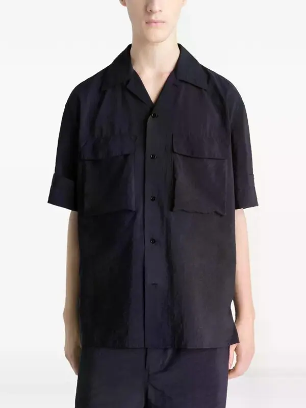 LEMAIRE Flap Pocket Short Sleeve Shirt