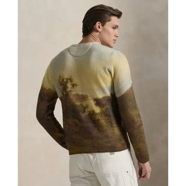Ralph Lauren Hudson River Scene" Sweater