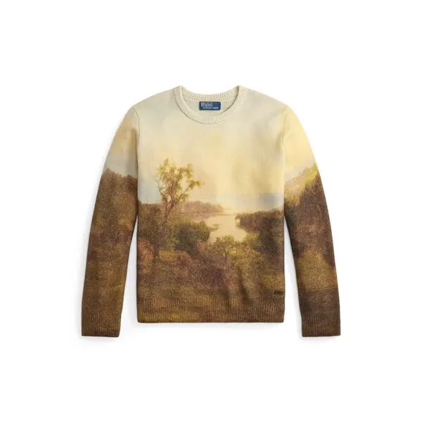 Ralph Lauren Hudson River Scene" Sweater