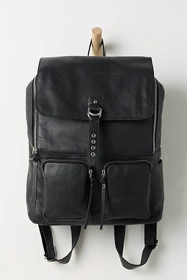 Free People Beacon Leather Backpack
