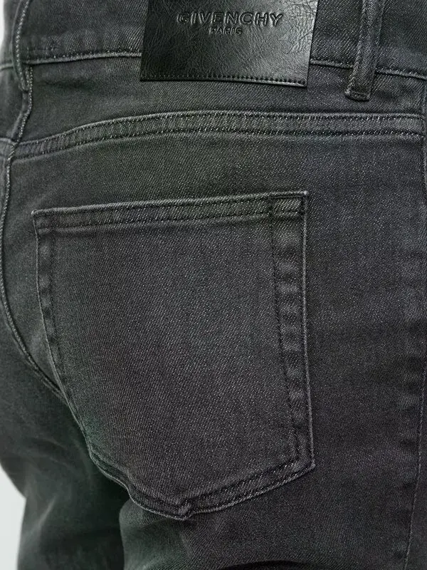 Givenchy Distressed Slim Fit Jeans