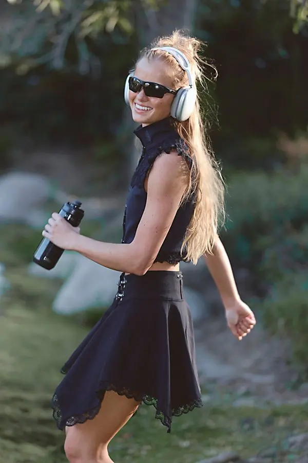 Free People Birdie Bustle Skirt